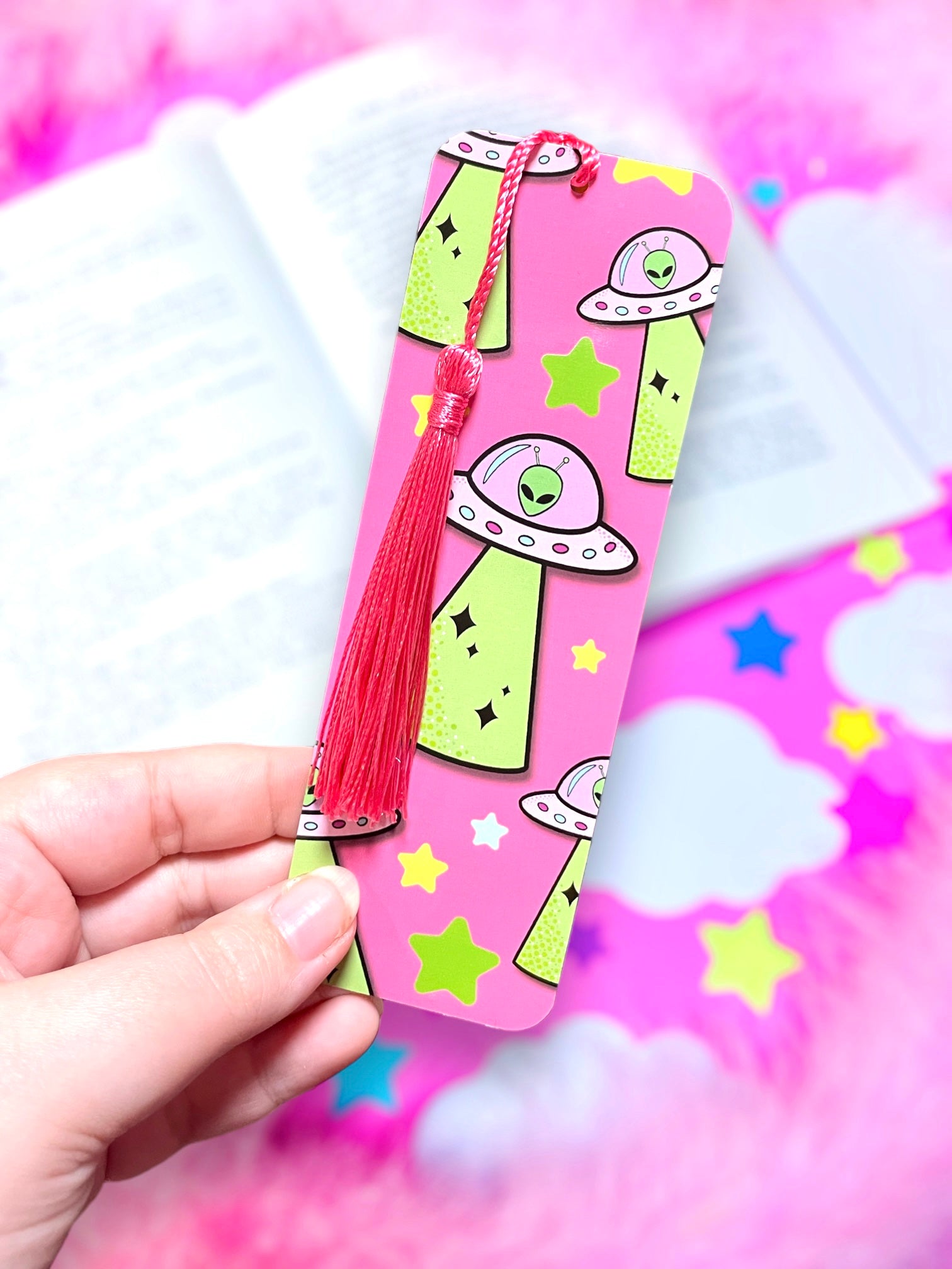 Out of this World, UFO Bookmark – Smiley Moon Studio